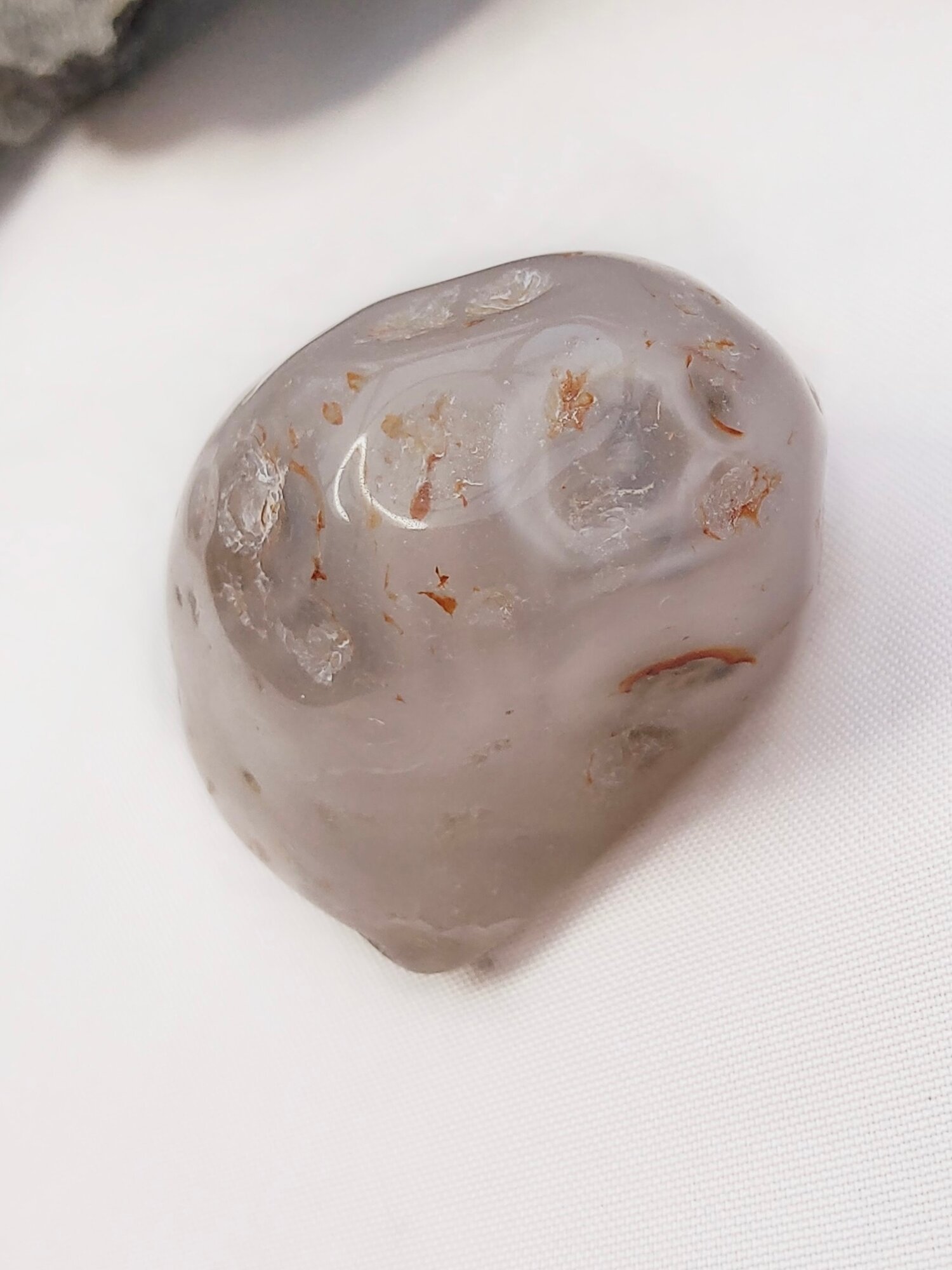 Агат жеода с водой 35 гр натуральный камень талисман