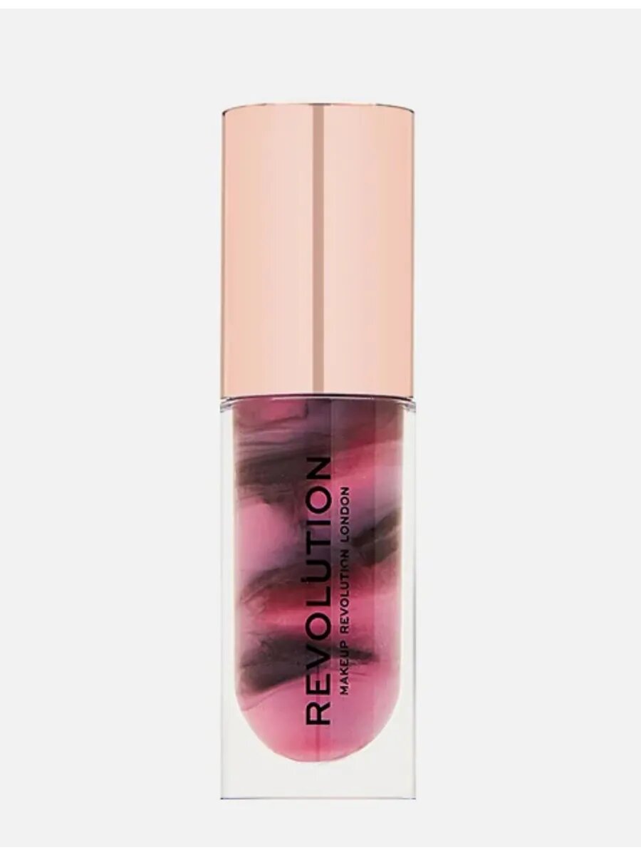 Блеск для губ MAKEUP REVOLUTION ceramide swirl lip gloss Cherry Mauve