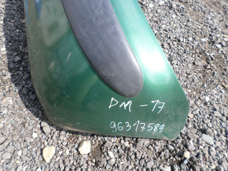 Бампер задний 96317589 Дэу Матиз - только для Корейского Рынка Зеленый - DM-17