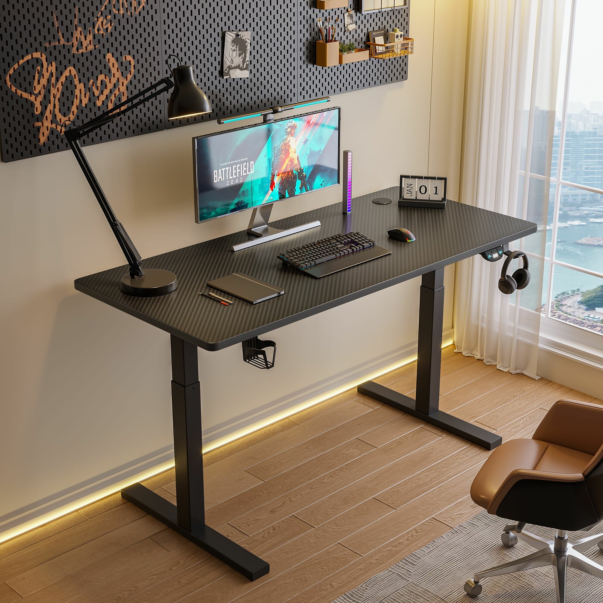 Компьютерный стол, 120х60х 74cm