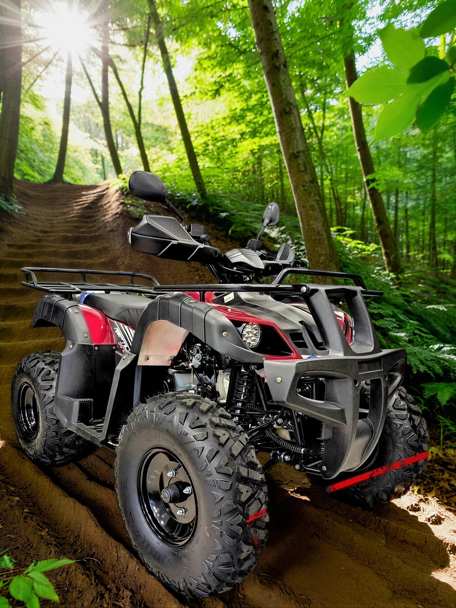 Квадроцикл JAEGER 2.00 RED (200 см3)