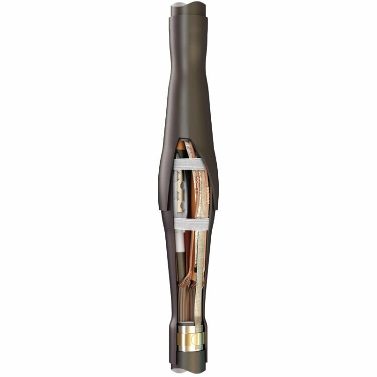 Муфта Т/У соед. 3-жил. до 10кВ для СПЭ 70/120 мм. кв. с болт. соед-ми КВТ