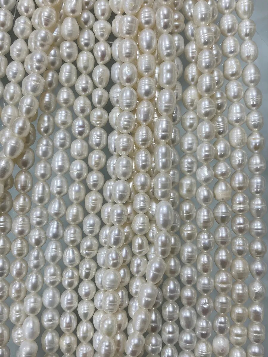 Жемчуг натуральный бусины для рукоделия