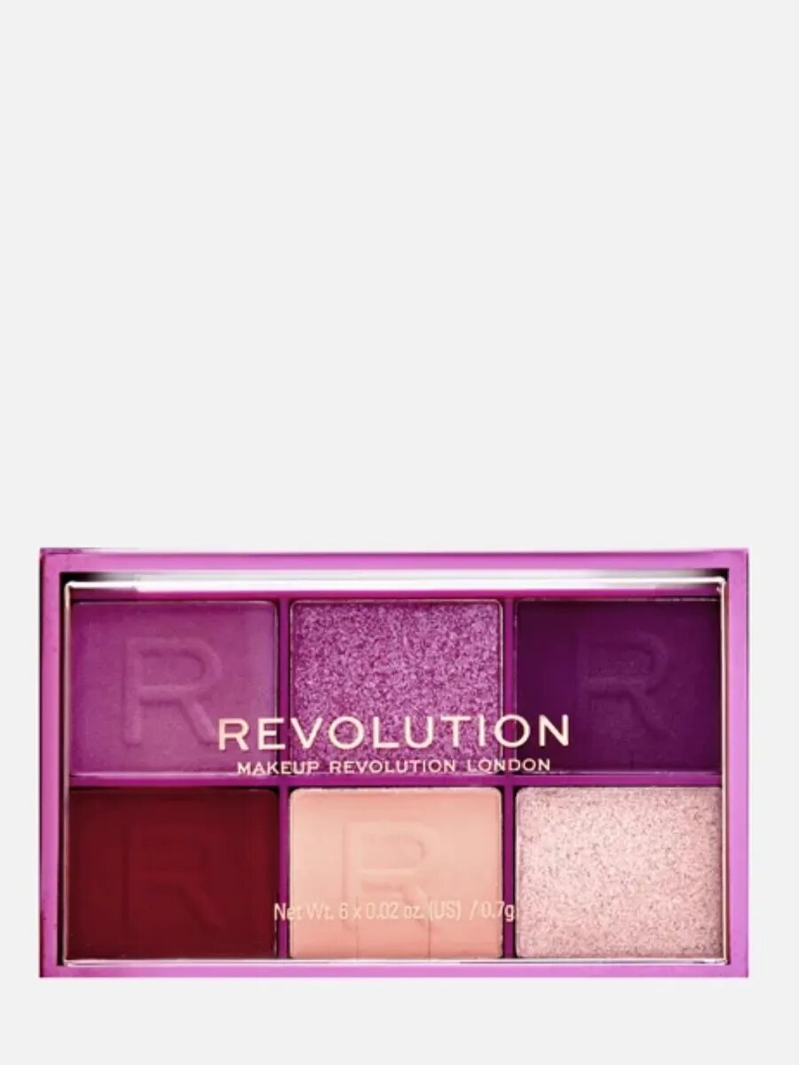Палетка теней для век MAKEUP REVOLUTION mini colour reloaded Purple Please