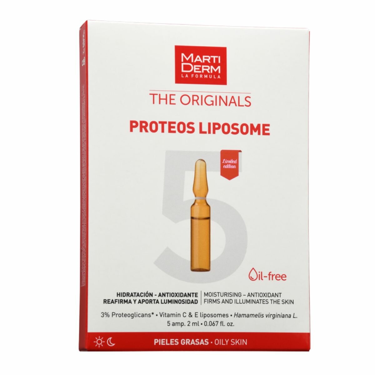 Мартидерм ориджиналс Ампулы «Протеос с Липосомами», 5х2 мл | MartiDerm The Originals Proteos Liposome