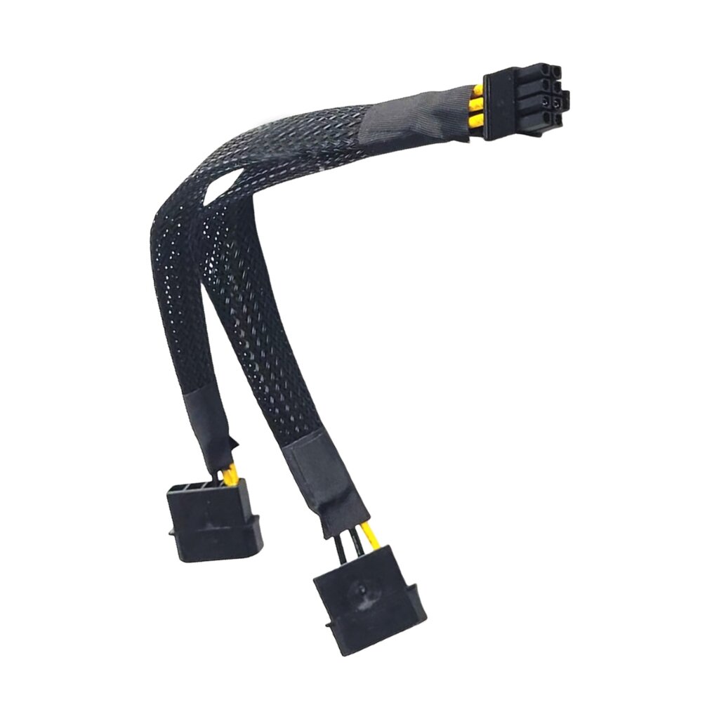 8Pin к двойному 4Pin удлинительный кабель питания, улучшенная проводимость для R730 R720 серверов, распределение в корпусе