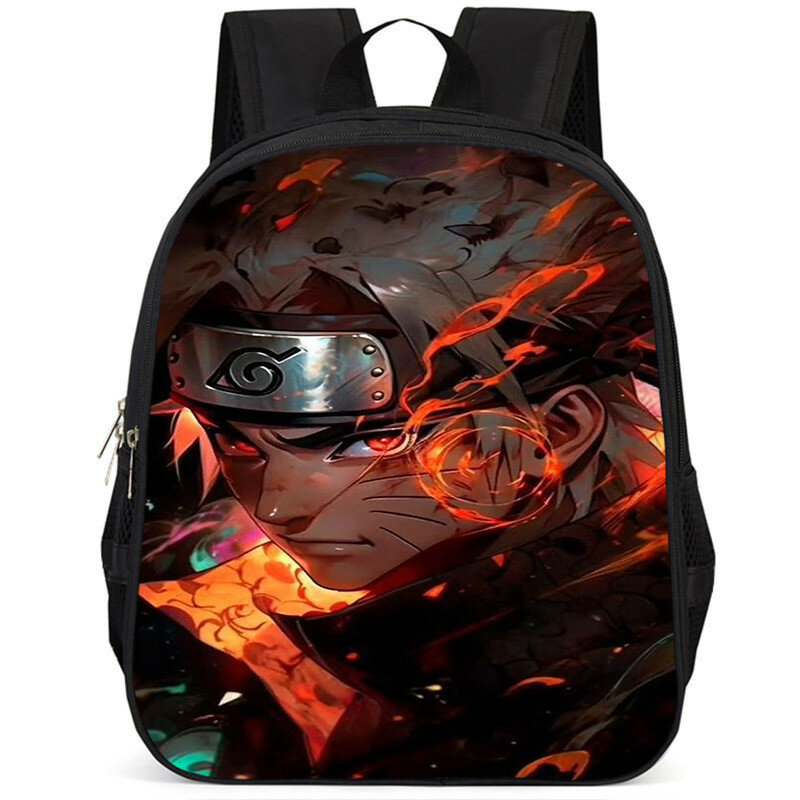 Рюкзак Наруто 15 дюймов, большой вместимости, легкий, из оксфордской ткани, для детей, размер 2