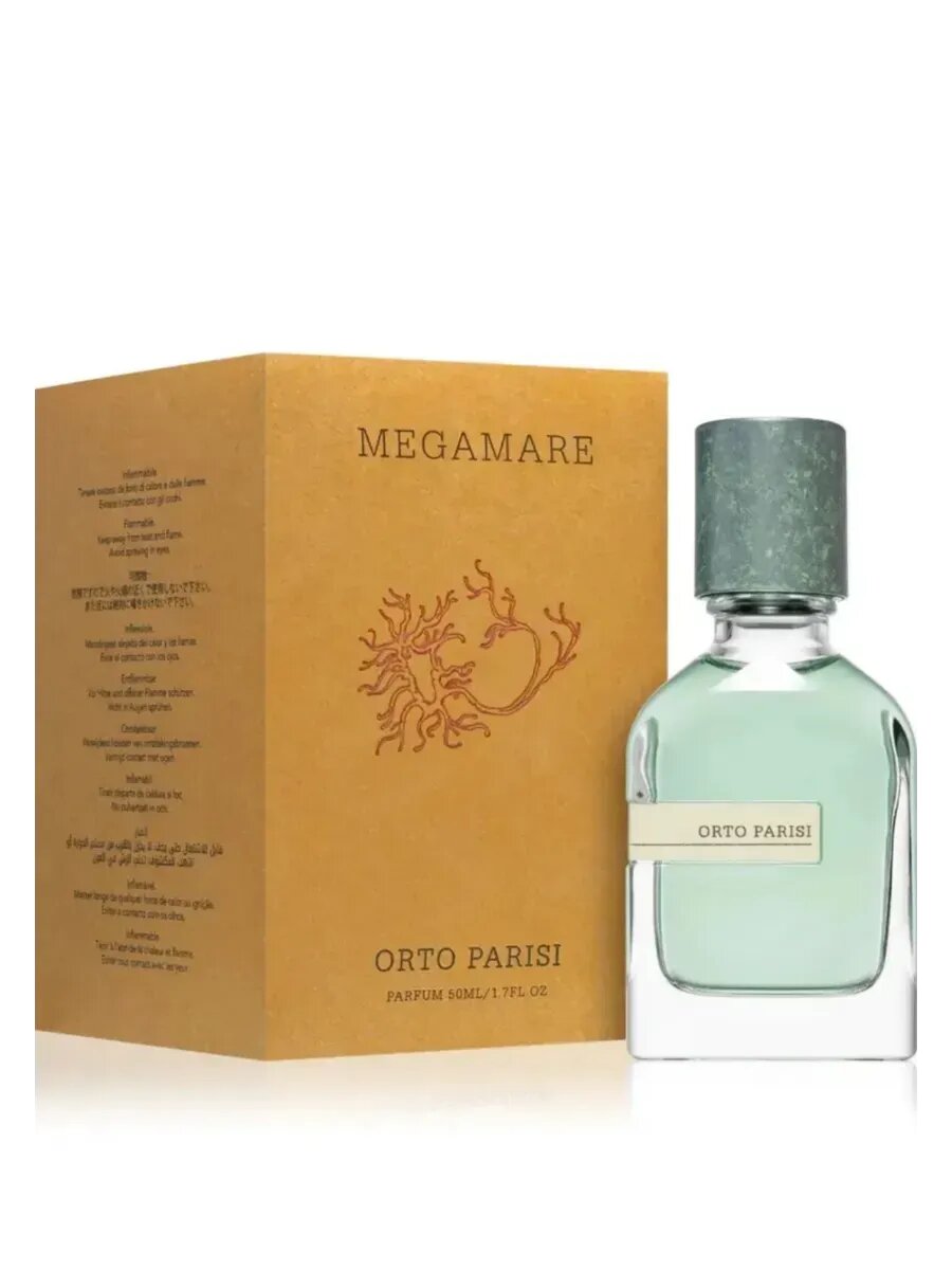 Orto Parisi Megamare Parfum, унисекс духи с фужерно-водным ароматом, 50 мл