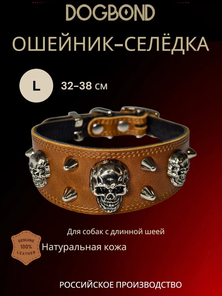 Dogbond ошейник-селедка для малых и средних пород