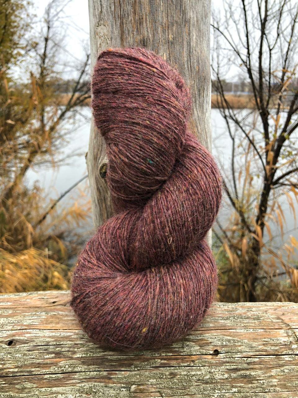 Пряжа Дундага 6/1 tweed VF-30 183гр (80%merino)