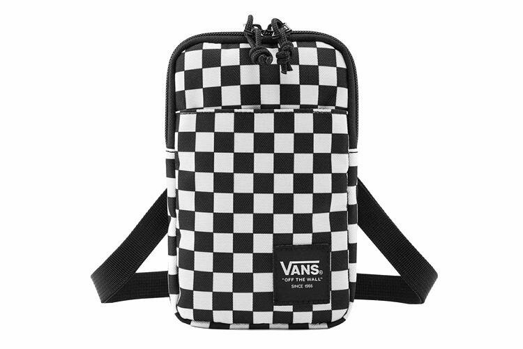 Сумка Сумка через плечо унисекс Vans черно-белая, multicolor