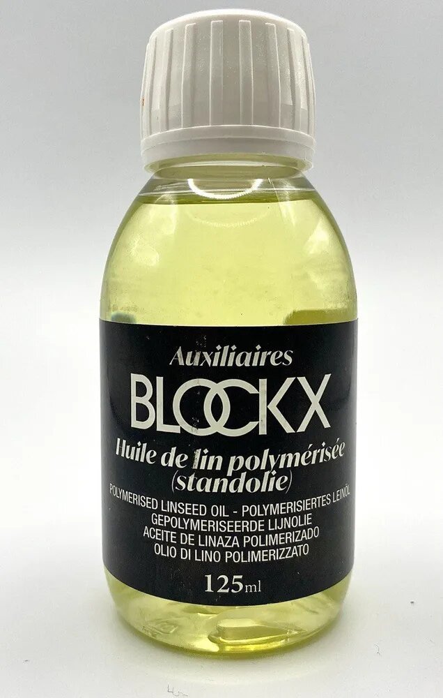 Масло льняное полимеризованное Blockx 125мл