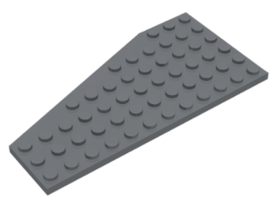 Wedge, Plate 12 x 6 Right, 30356 Dark Bluish Gray N