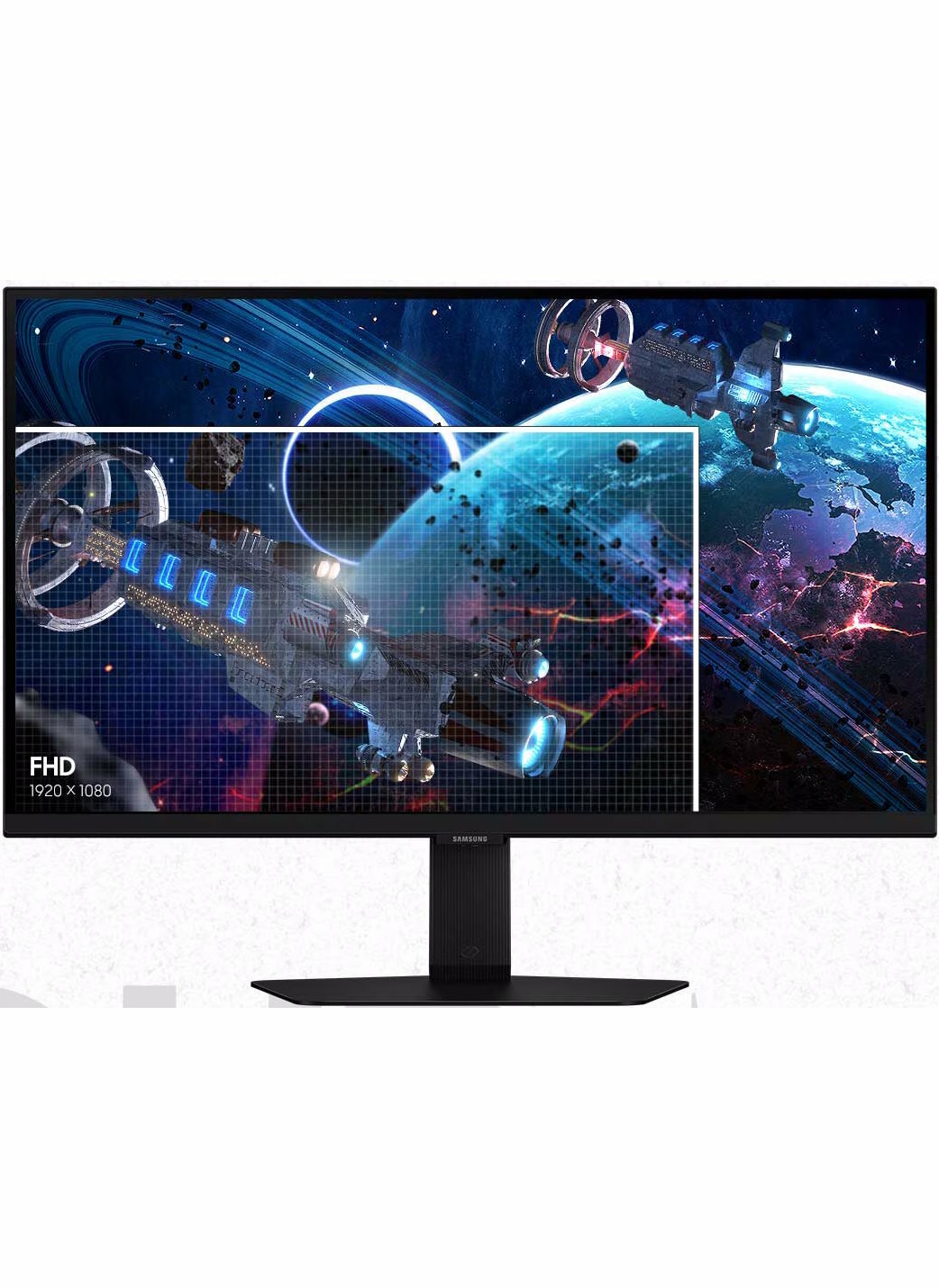 Монитор 27" Samsung, Odyssey G5 G50D S27DG502EI, IPS, 180Гц, 16:9, Черный