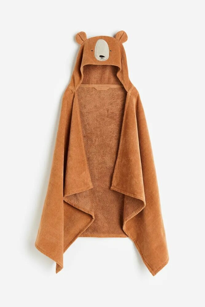HM Home Полотенце детское с капюшоном 70x130 см,