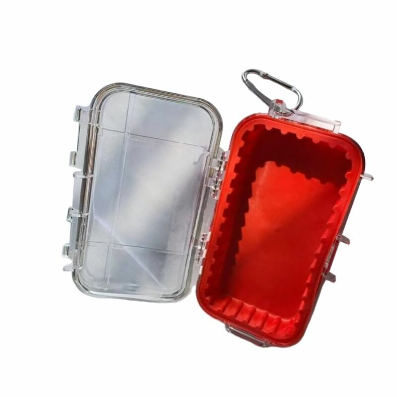 Наружный влагостойкий и ударопрочный ящик для хранения-большой красный