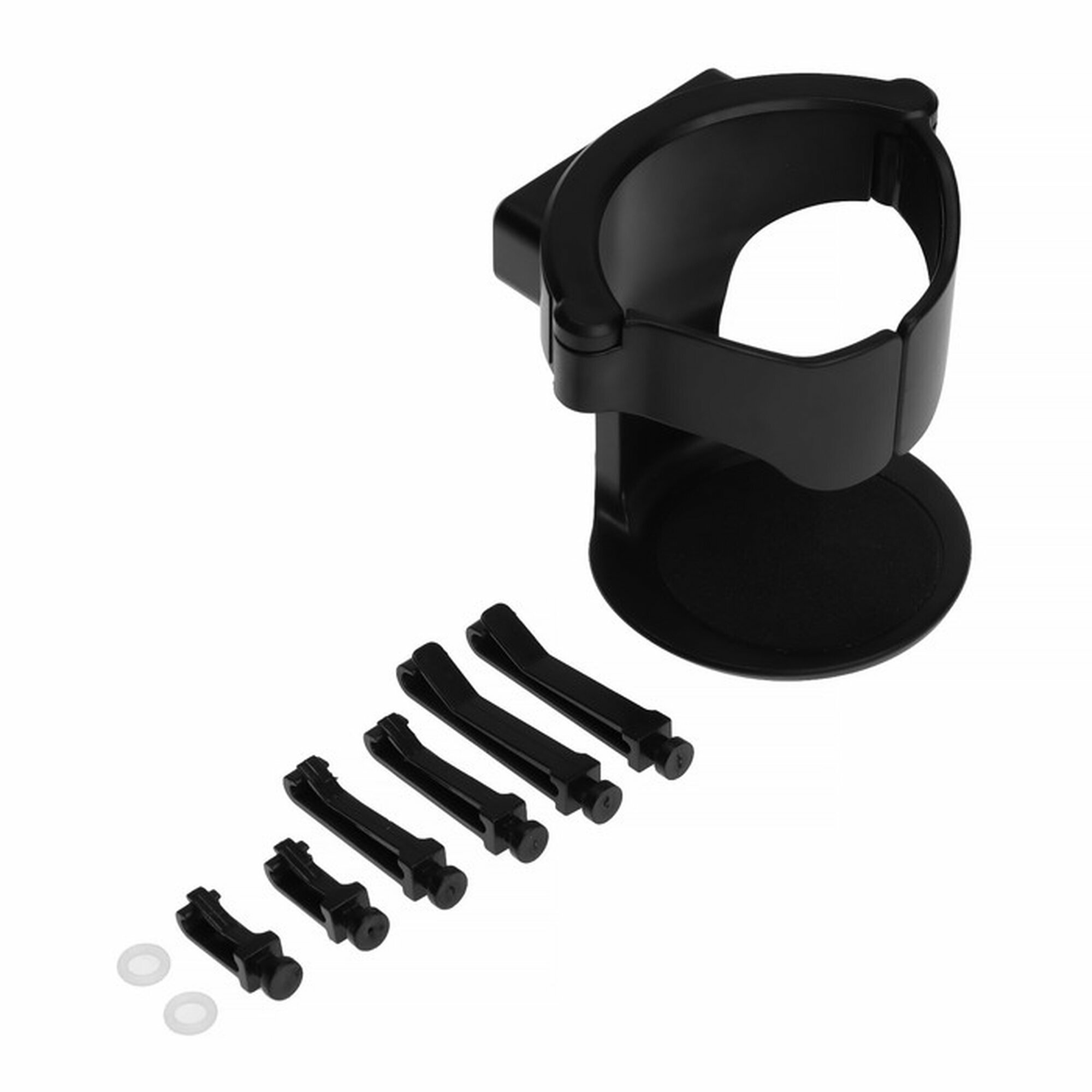 Подстаканник Сима-ленд, для автомобиля, крепление в дефлектор, чёрный, пластик