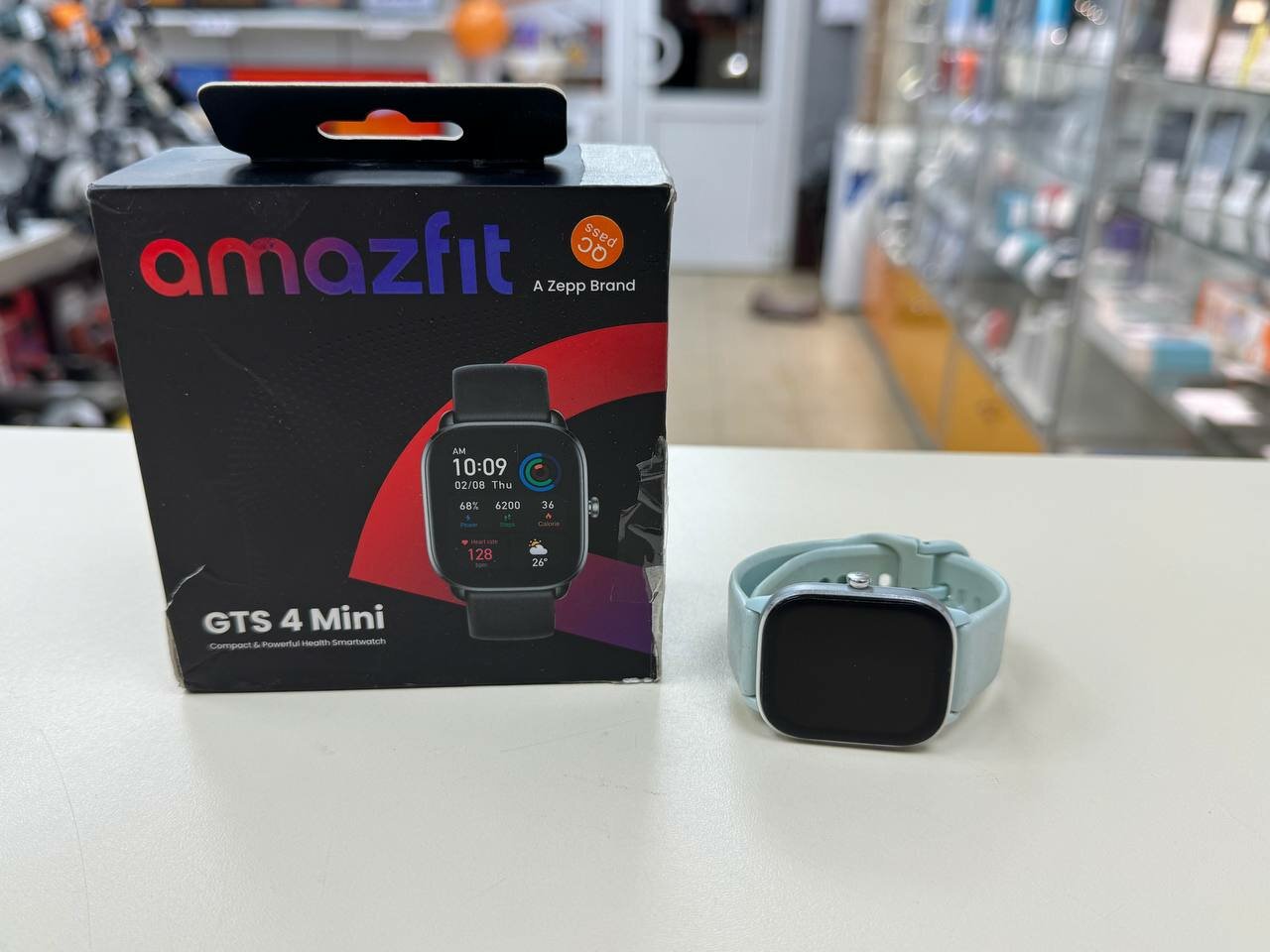 Смарт-часы Amazfit GTS 4 mini Б/У уценка