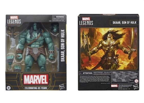 Marvel Legends, фигурка SKAAR, SON OF HULK CELEBRATING BS YEARS , подарок мальчику Hasbro.6 дюймов