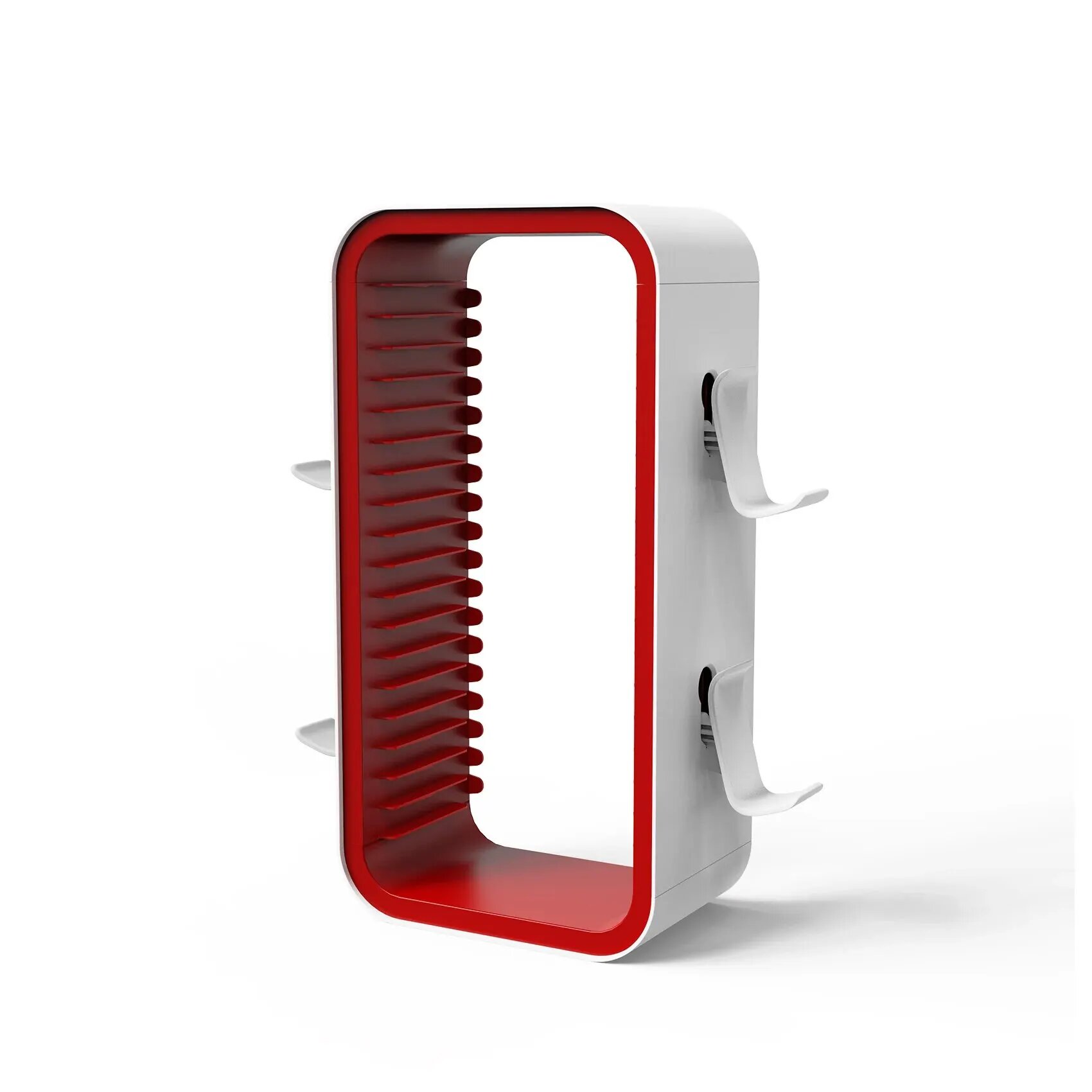LinYuvo Game Storage Tower для игр Красный, White-Red