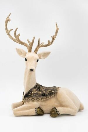 Декоративная фигура олень оллгар, пенополистирол, 49 см, Winter Deco 1135272