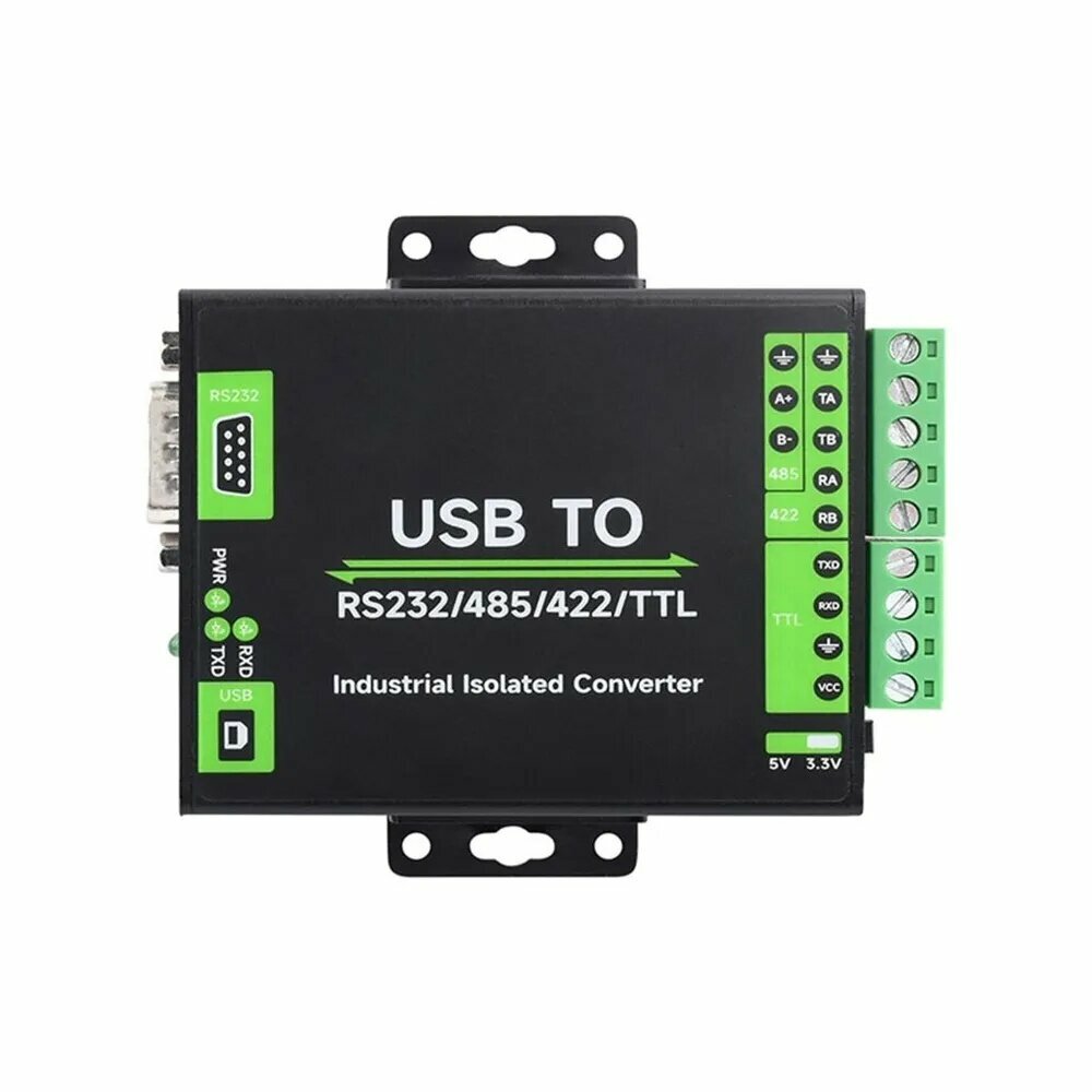 (1 шт.) Преобразователь USB в RS232/485/422/ TTL