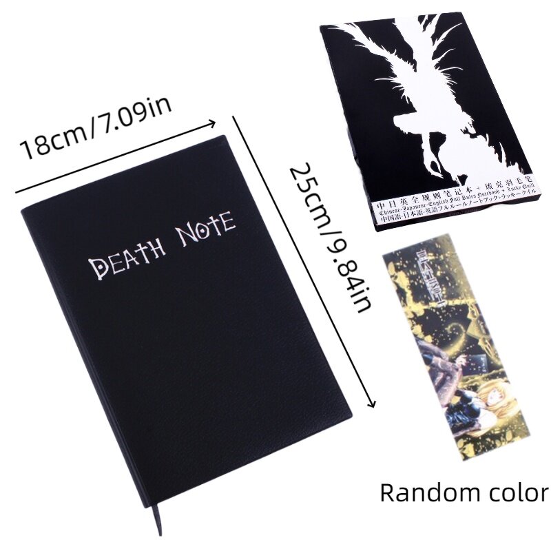 Тетрадь deathnote мини набор блокнот и брелок с закладкой death note тетрадь l