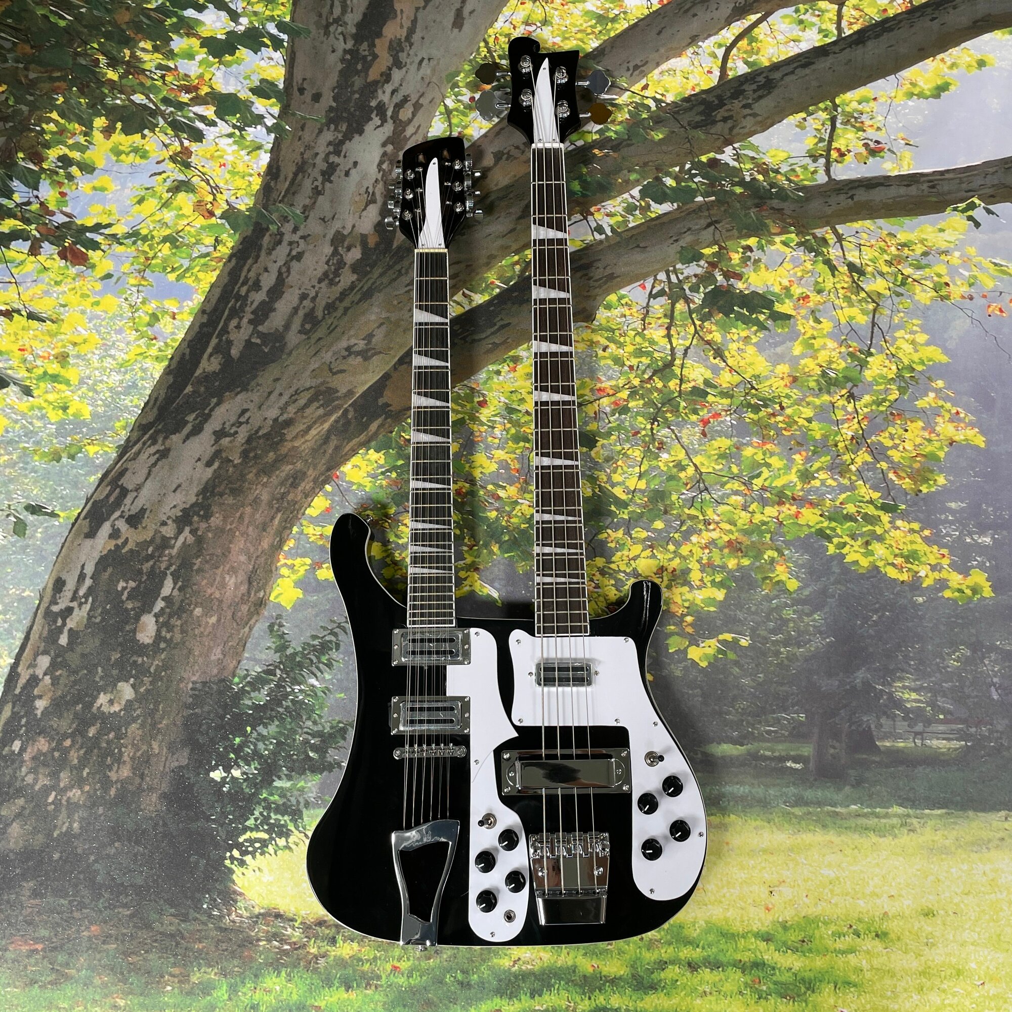 Электрогитара Двухголовый Rickback 12+4 струнная