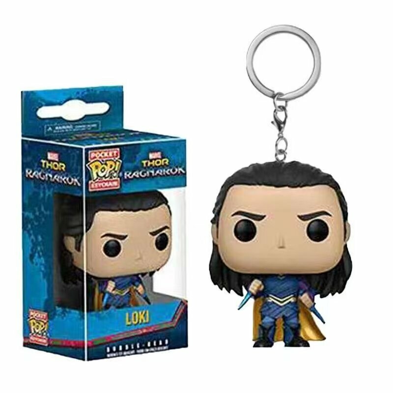 Брелок FUNKO POP Disney HULA Stitch, брелок Человек-паук, брелок Гарри Поттер