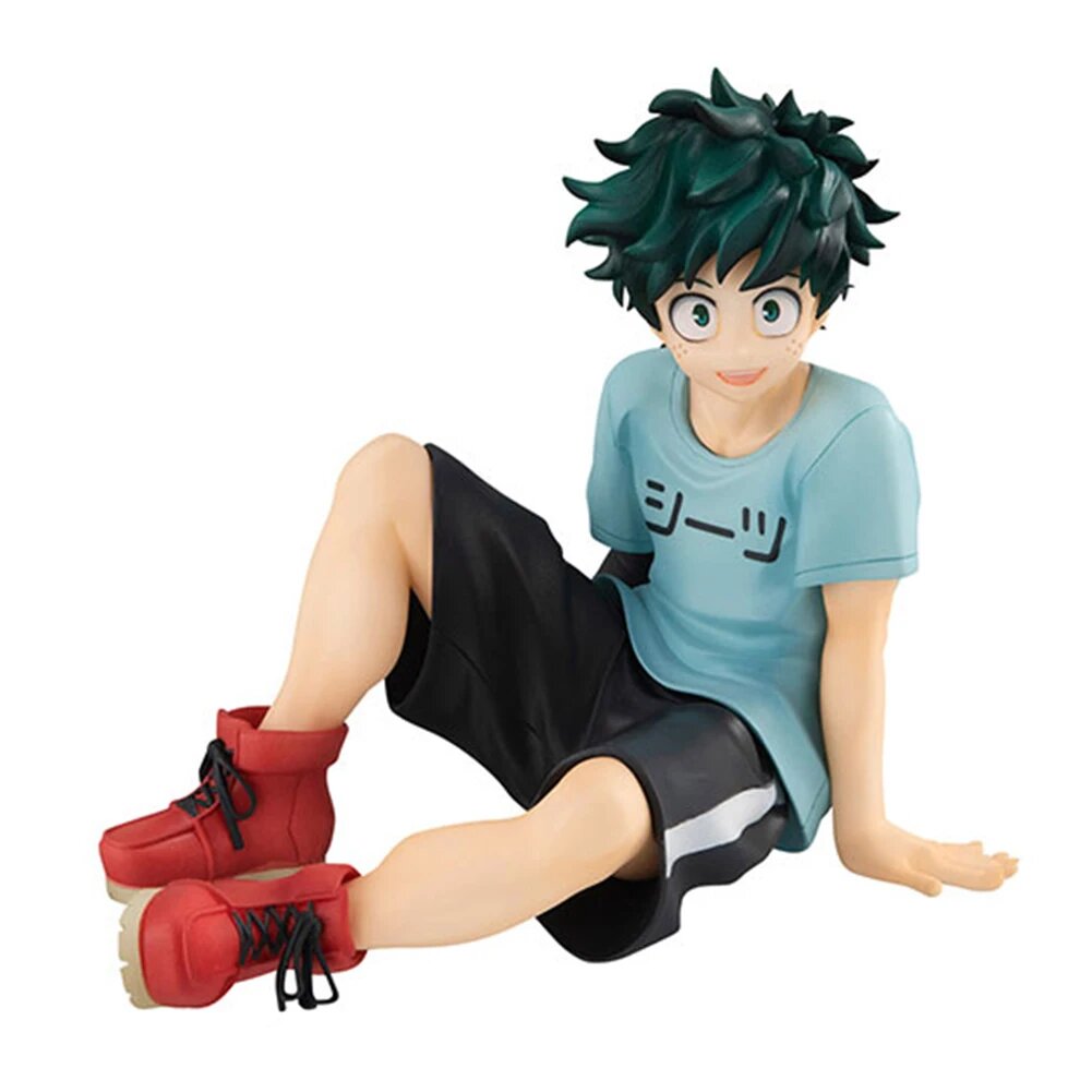 Фигурка аниме Midoriya Izuku 7,5 см, цвет: темно-зеленый