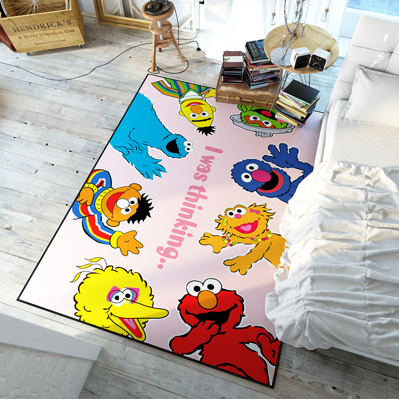 Ковер безворсовыйкавс 80x120см. Коврик универсальный противоскользящий