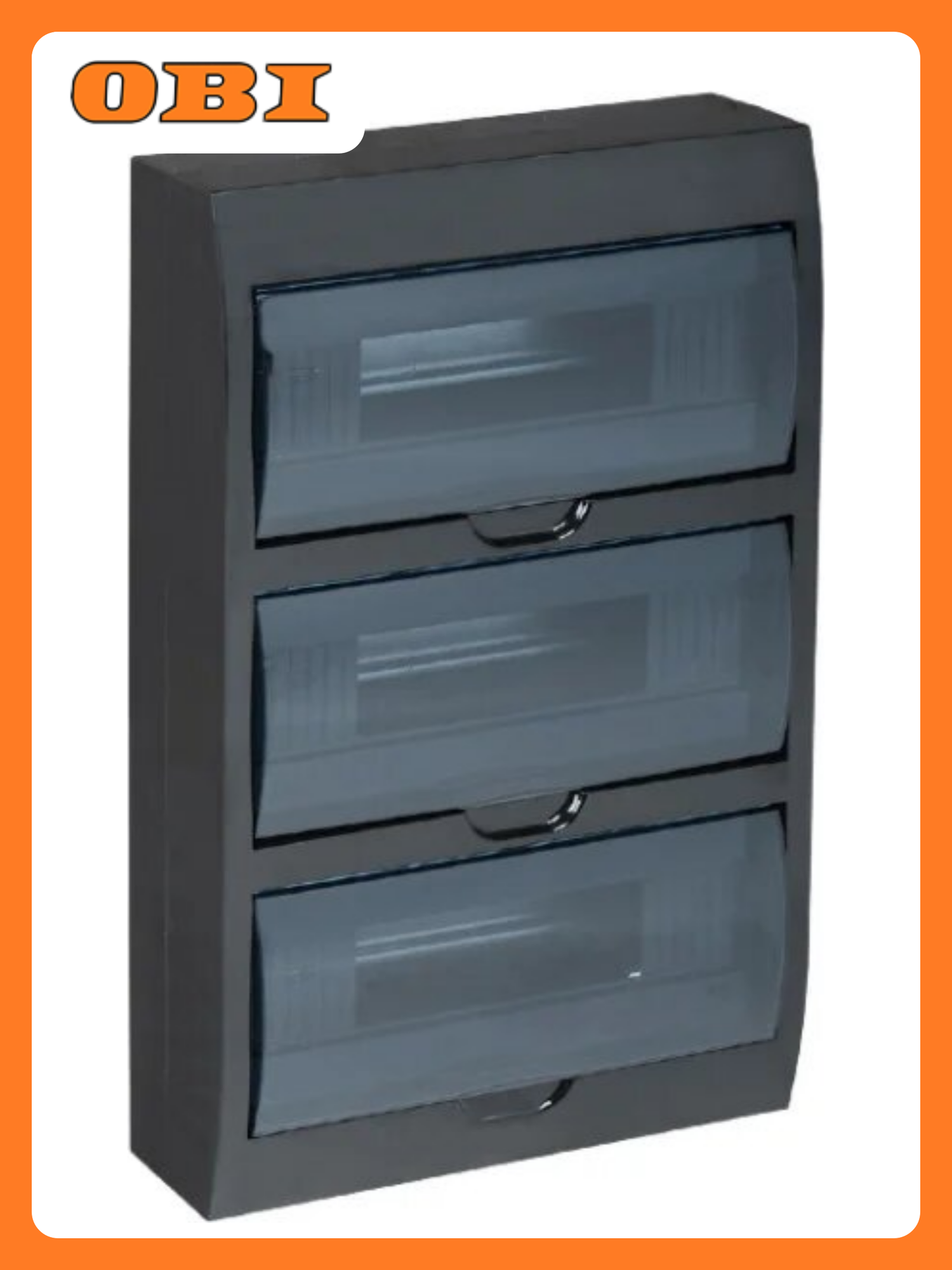 Щит распределительный IEK KREPTA ЩРН-П-36, навесной, IP41, черный