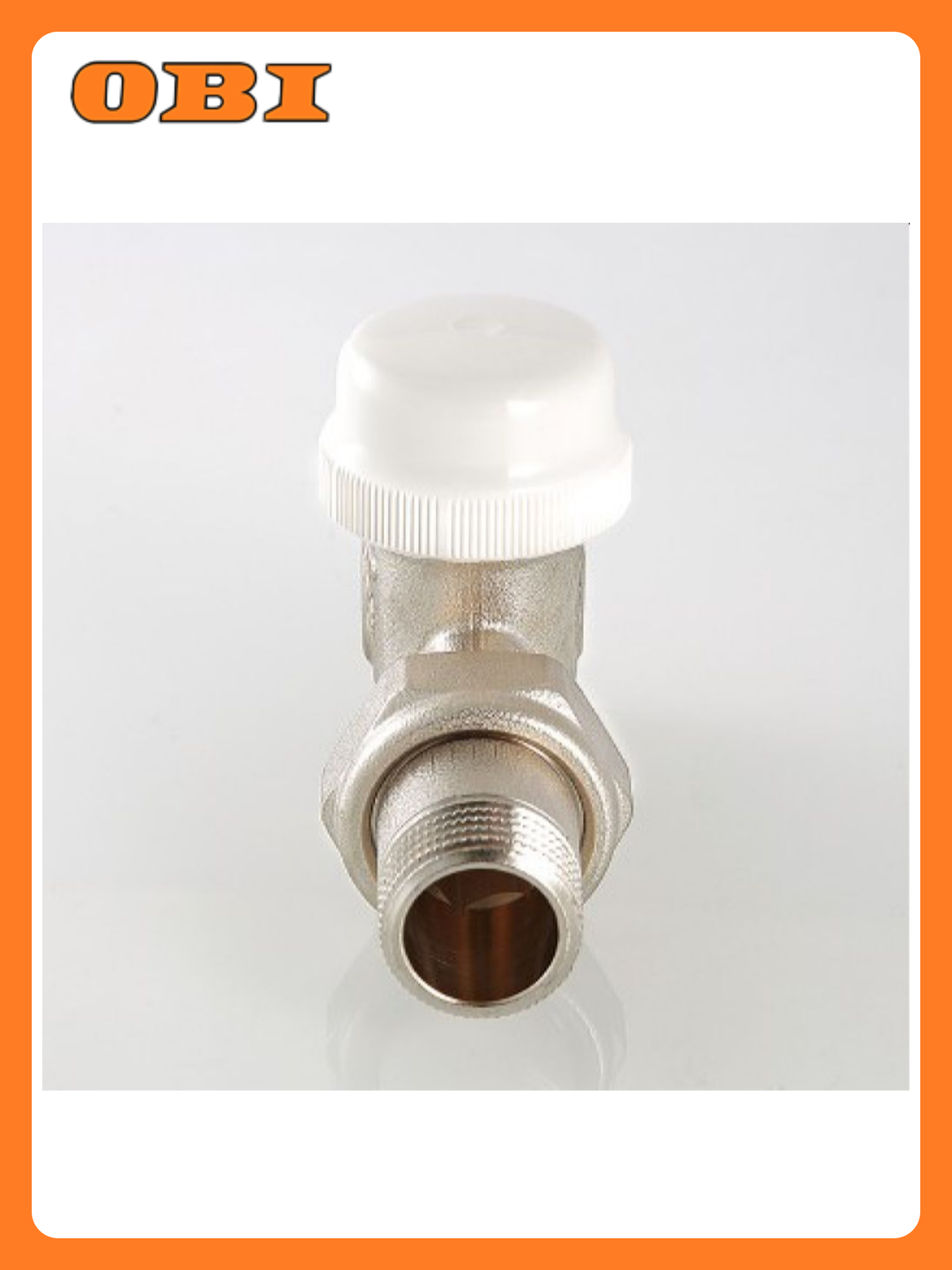 Термостатический клапан VALTEC VT.032. N.04, латунь, 1/2", для радиатора, серебристый/белый