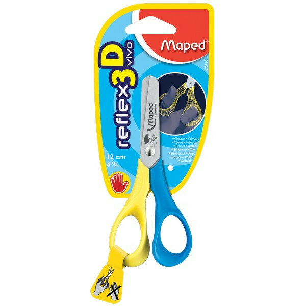 Ножницы для Левшей 12см Maped Vivo (MAPED 472510)