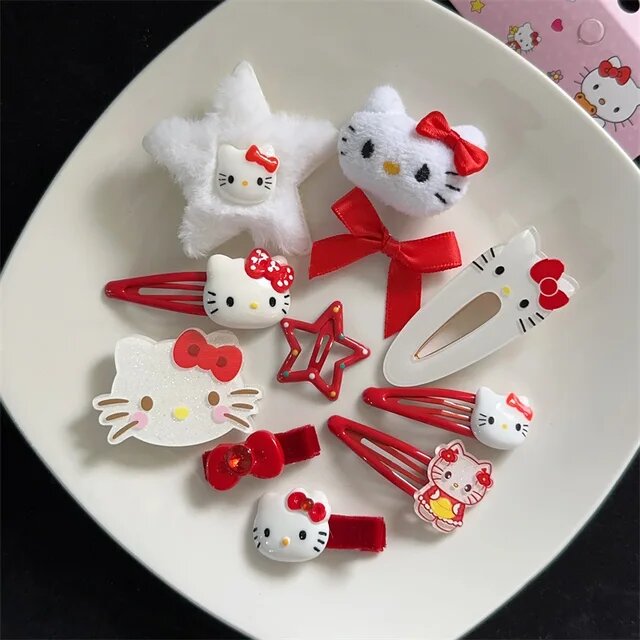 MINISO Hello Kitty заколки для волос