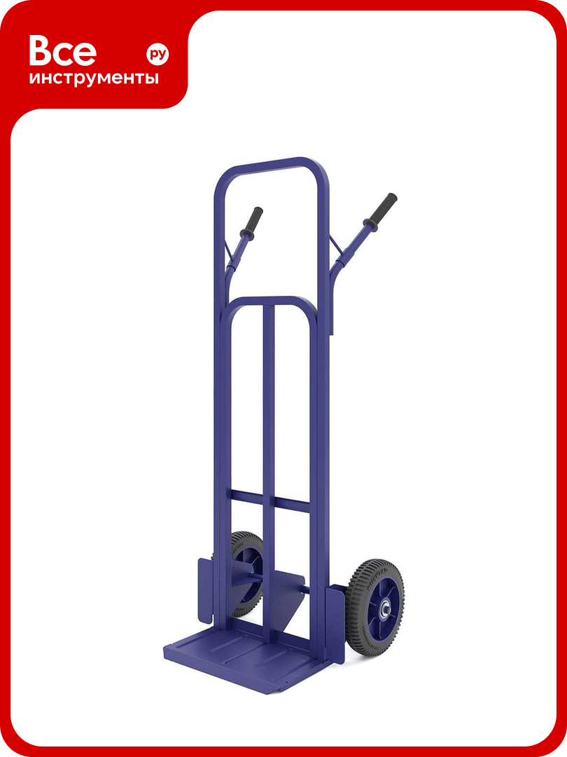 Тележка RUSKLAD грузовая КГ 350 с литыми колёсами КГ 350 литые, для эксплуатации в профессиональной сфере - на складах