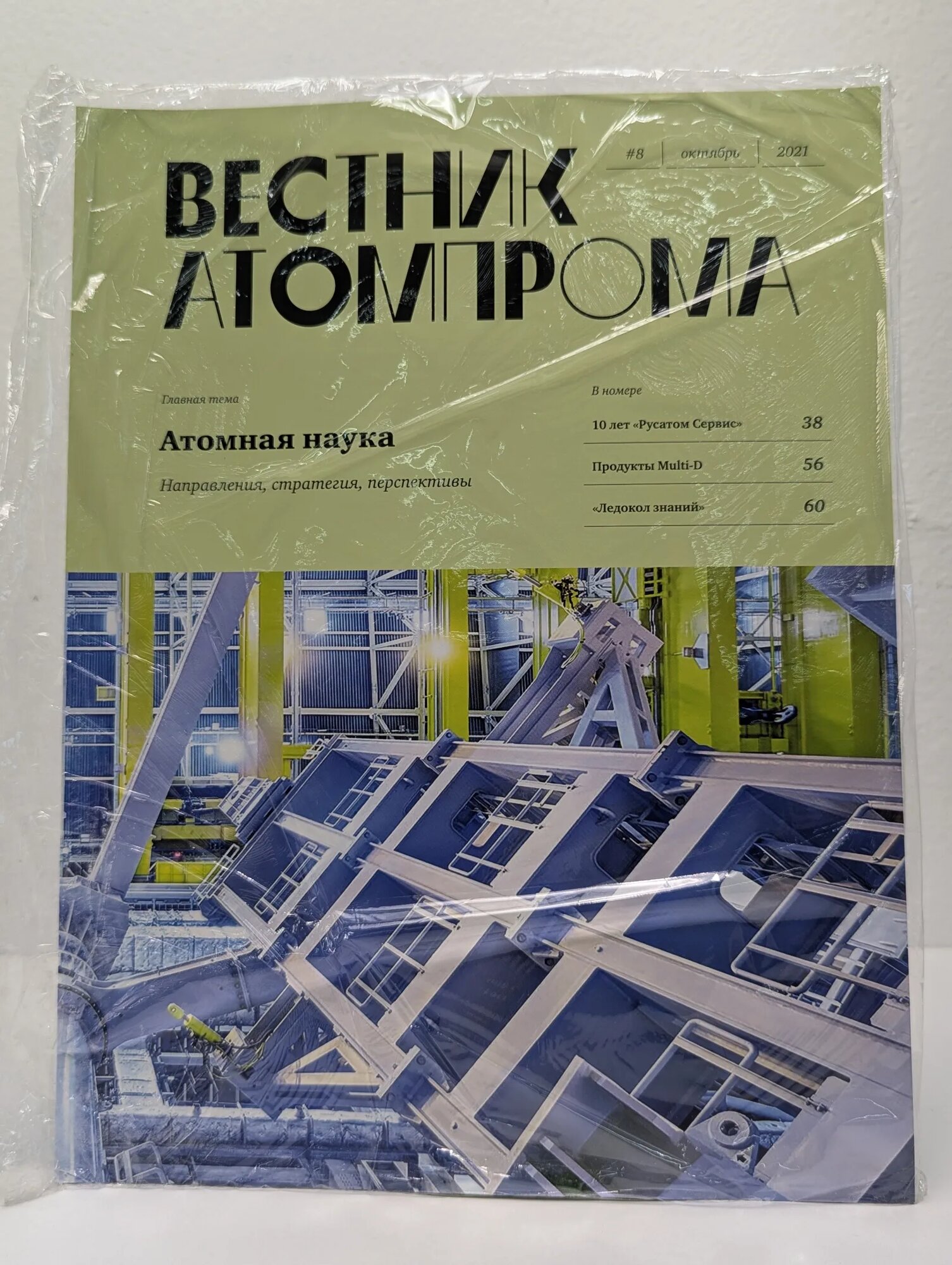 Вестник Атомпрома. Выпуск № 8/2021 Долгова Юлия (ред.) 2021