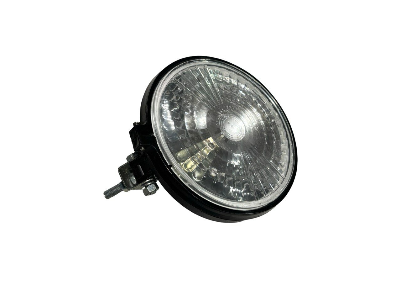 Фара противотуманная МТЗ-82, МТЗ-1221 круглая, 12В, пластиковый корпус, с галоген. лампой Н3 55W