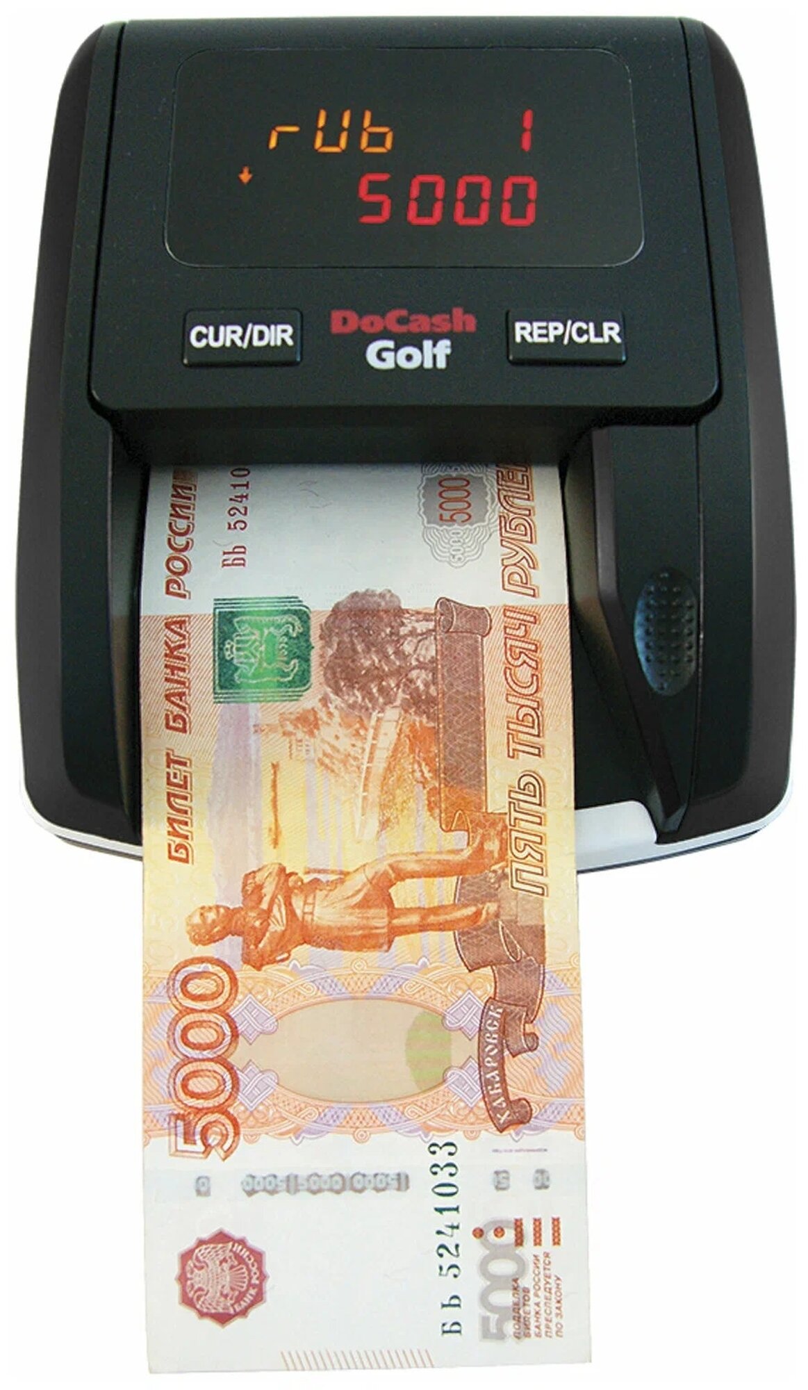 Автоматический детектор банкнот DoCash Golf черный — фото 1