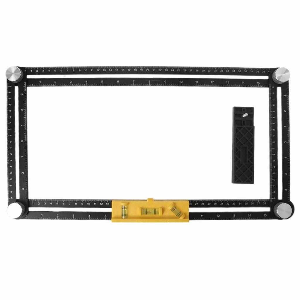 4-секционная многофункциональная измерительная линейка, универсальная линейка