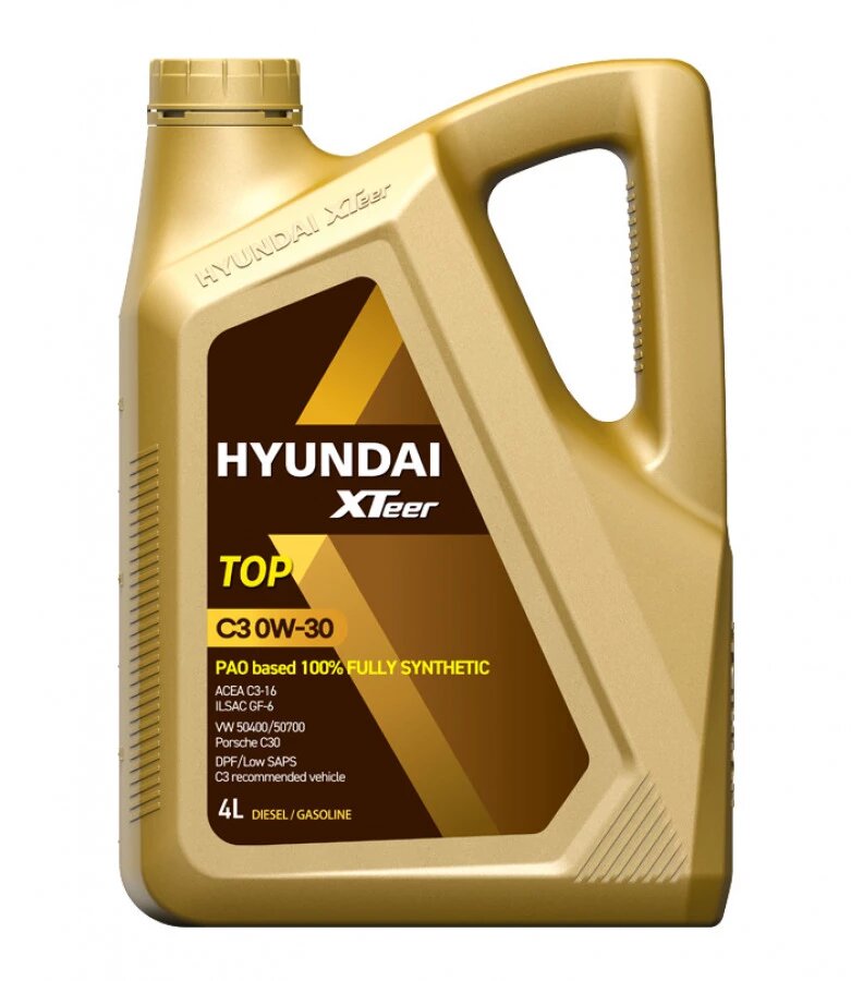 Hyundai XTeer HYUNDAI XTeer TOP C3 0W-30 (NEW), 4L
