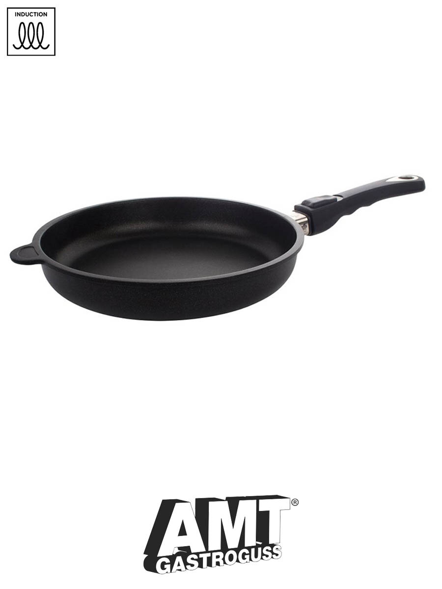 Сковорода индукционная AMT Frying Pans Titan 26 см, съёмная ручка
