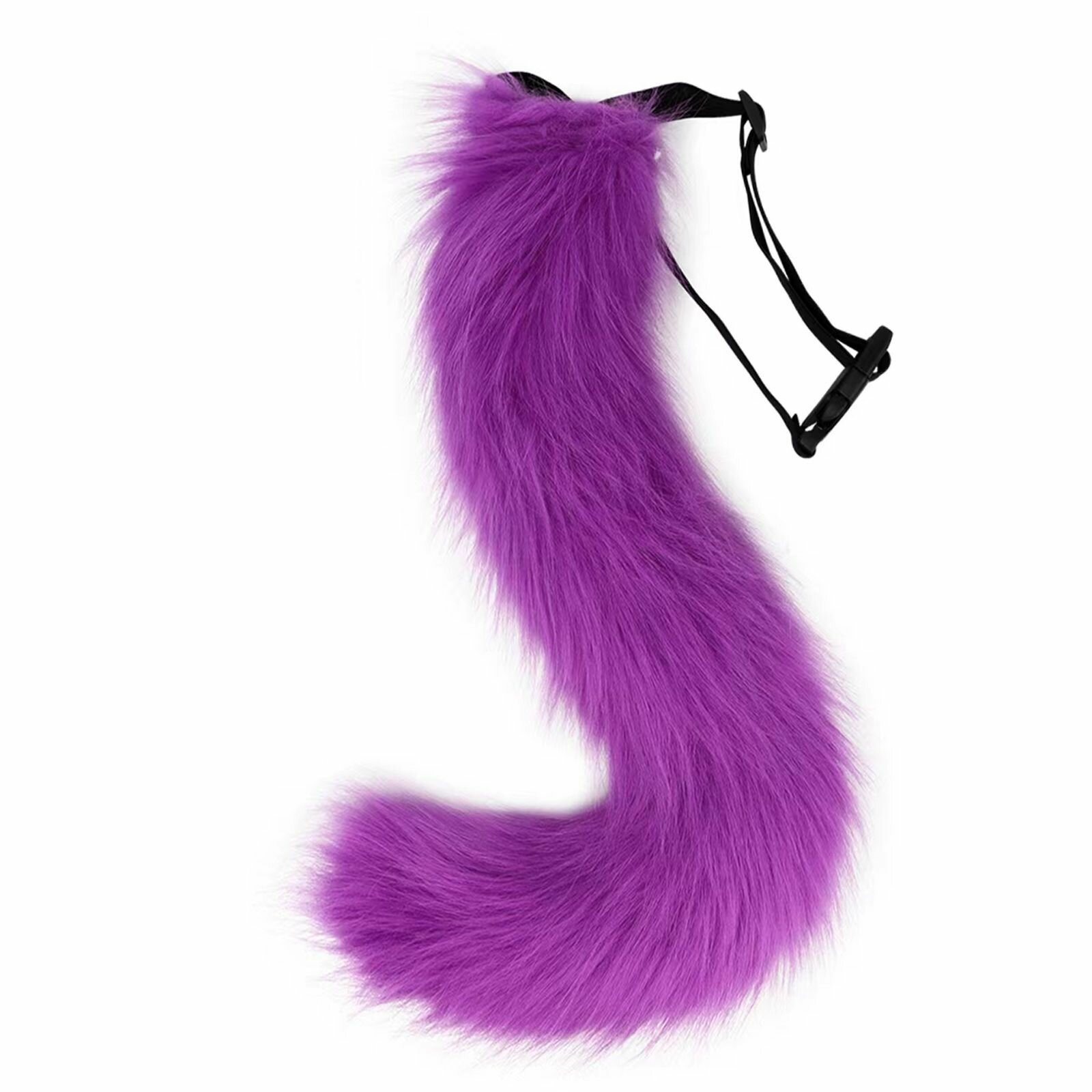 Хэллоуинский плюшевый хвост животного для косплея, реалистичный лисий хвост, гибкая форма, реквизит для ролевых игр