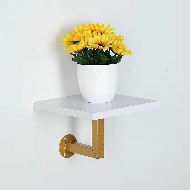 Настенный кронштейн для одежды, железная художественная цветочная стойка, настенное украшение, стойка для декора гостиной, креативная многоуровневая доска, подвесная стойка, стеллаж для хранения