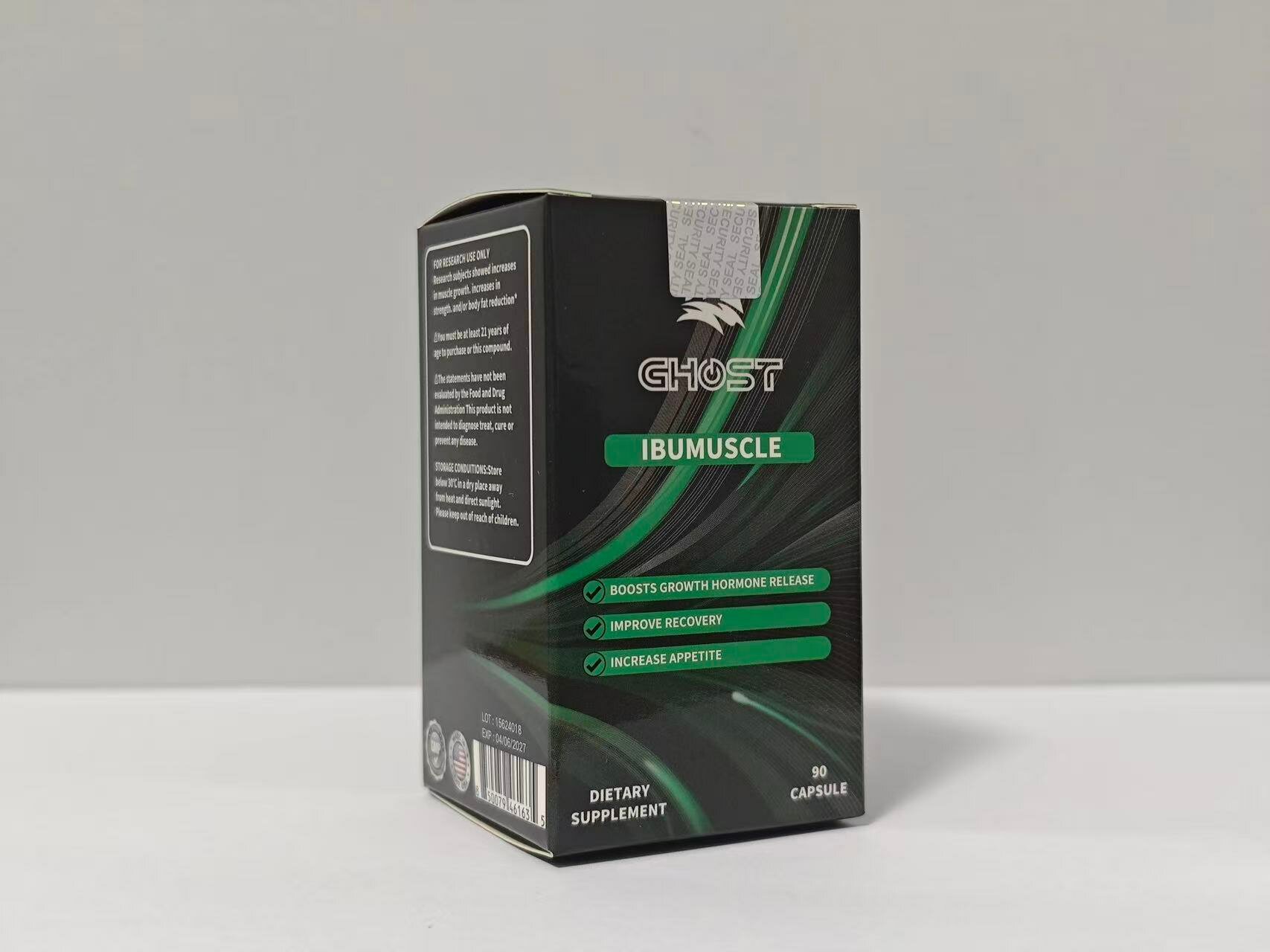 Ghost IBUMUSCLE(MK 677, 15 mg), 90 капсул