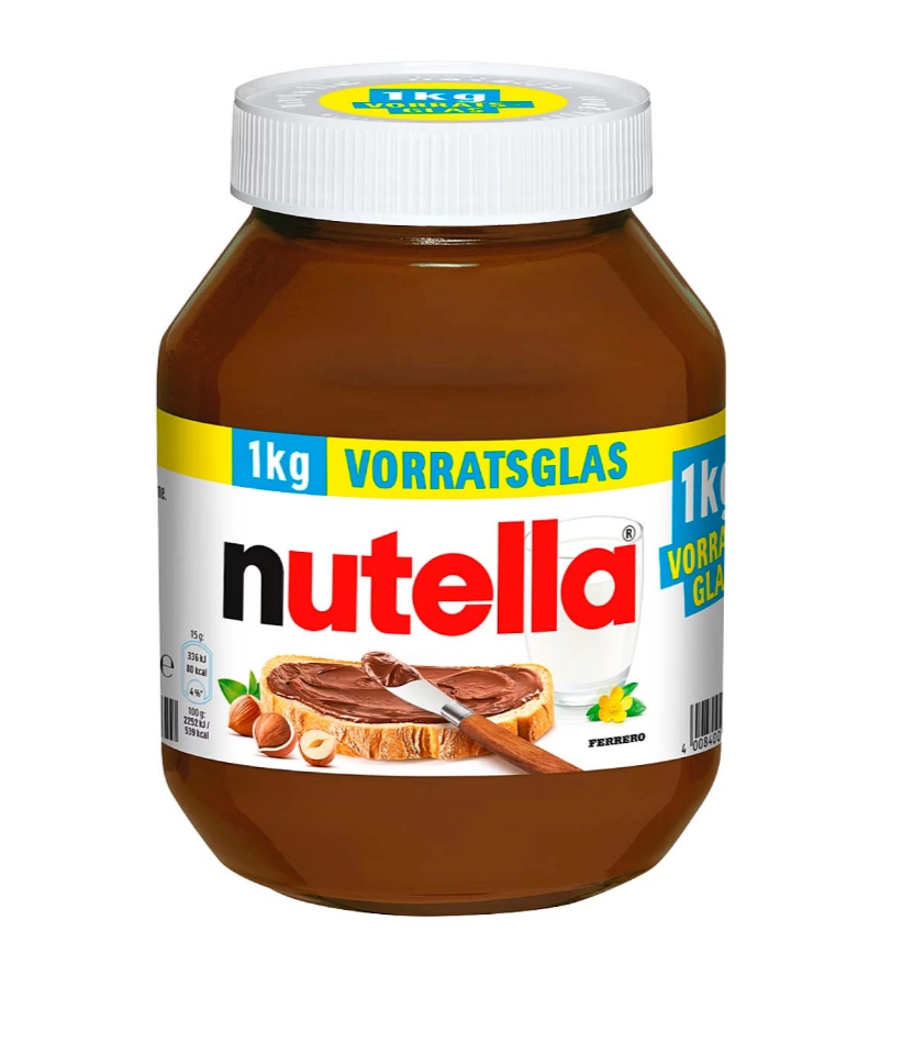 Шоколадная паста Nutella, 1кг.