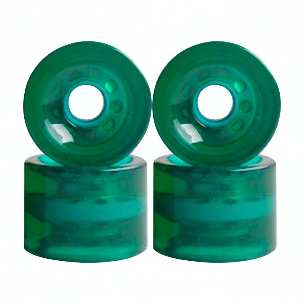 4 штуки Колеса для скейтборда 70x51mm Набор колес для лонгборда 78A PU Колеса для замены колес лонгборда Белый Розовый Черный Красный Зеленый Голубой Небесно-голубой Прозрачно-синий Прозрачно-зеленый Смешанный цвет