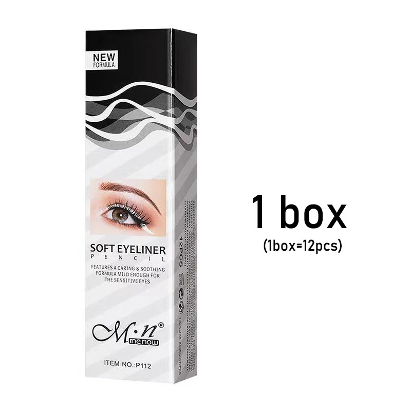 Menow белый водостойкий карандаш для бровей WHITE-1box