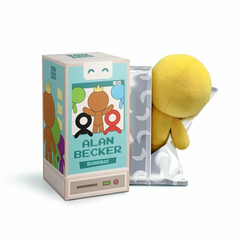 Youtooz & Alan Becker , небольшие скульптуры, игровые коллекционные фигурки IP.