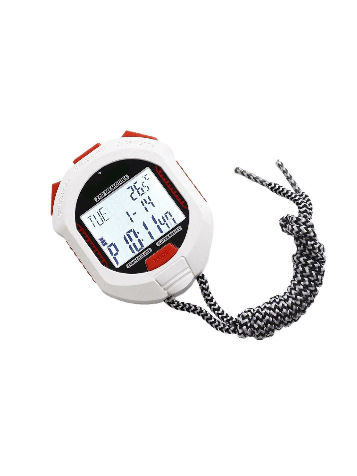 Точный ручной таймер для любителей фитнеса и бегунов Электронный секундомер